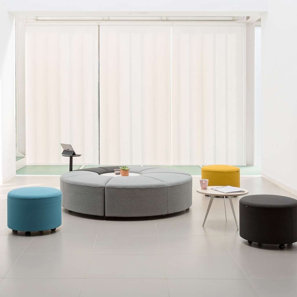 Design Lounge Hocker A-Spin | Inwerk Büromöbel