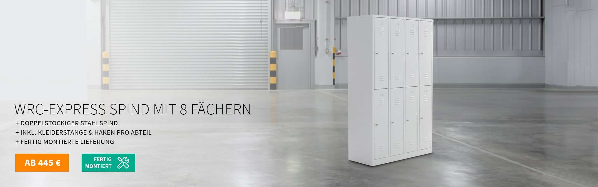 Spinde kaufen günstig & lieferbar | Inwerk Büromöbel