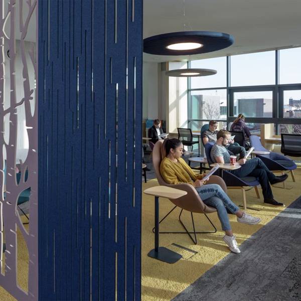 Akustik Raumteiler BuzziFalls von BuzziSpace | Inwerk Büromöbel