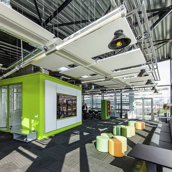 Akustik Deckensegel Rockfon Eclipse, rechteckig | Inwerk Büromöbel