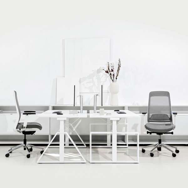 Masterlift® Flex höhenverstellbarer Schreibtisch | Inwerk Büromöbel