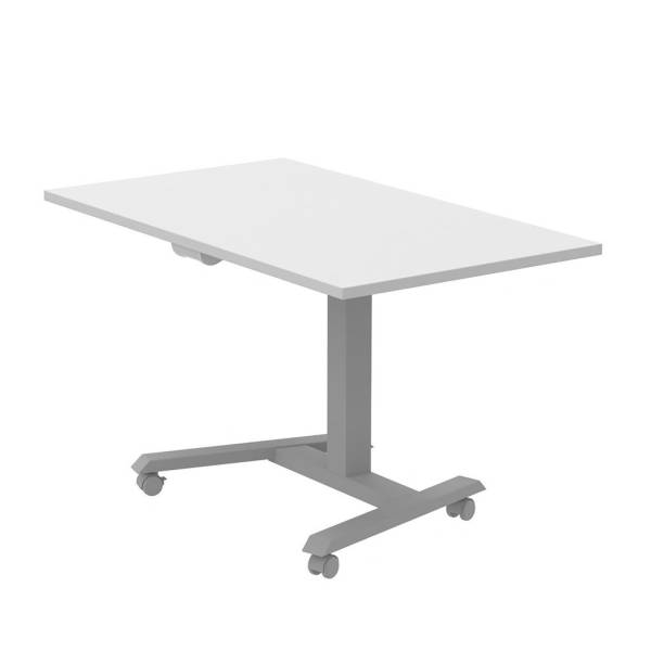 Höhenverstellbarer Schreibtisch Warus kompakt mit Gasfeder | Inwerk ...