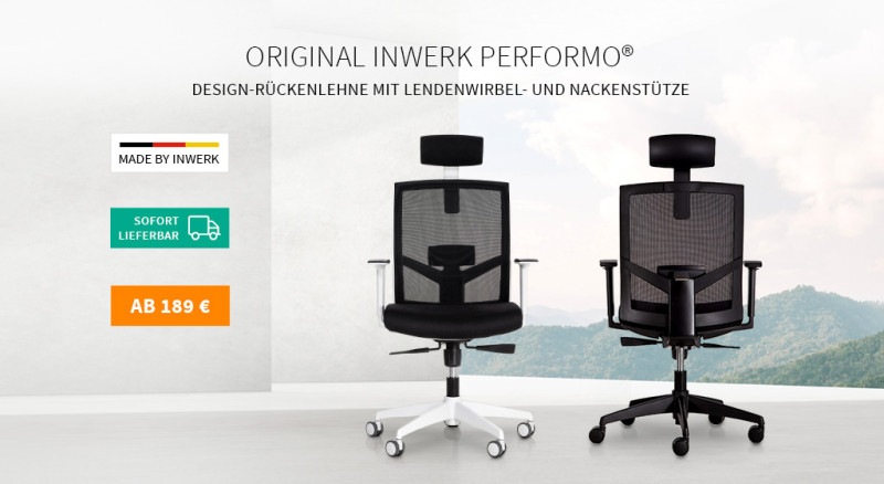 Chefsessel jetzt in Aktion reduziert | Inwerk Büromöbel