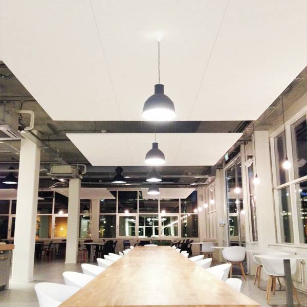 Akustik Deckensegel Rockfon Eclipse, rechteckig | Inwerk Büromöbel