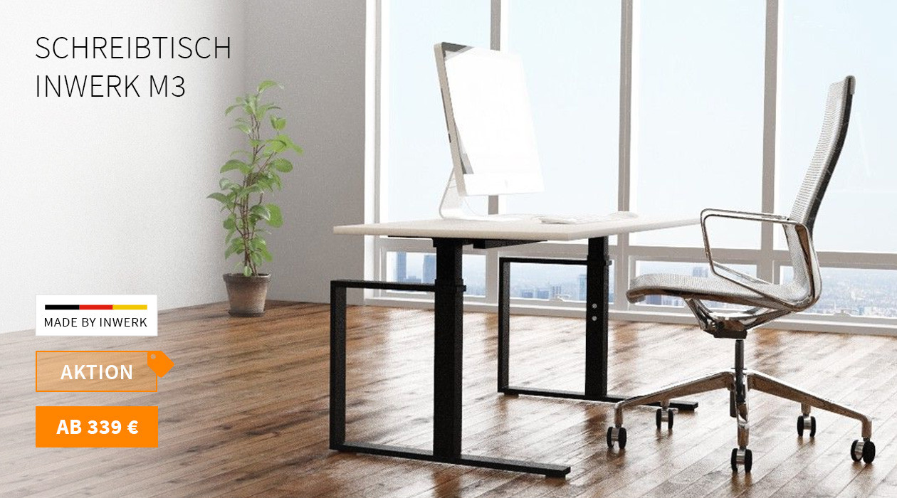 Büro Schreibtische kaufen günstig & lieferbar | Top Qualität | Inwerk ...