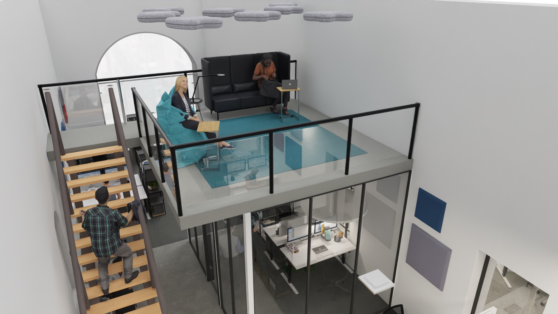 Inwerk Büroplanung - Referenzprojekt FactoryXperts