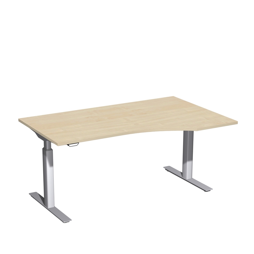 Steh-Sitz-Tisch Geramöbel Pro+ Kreativformen | Inwerk Büromöbel