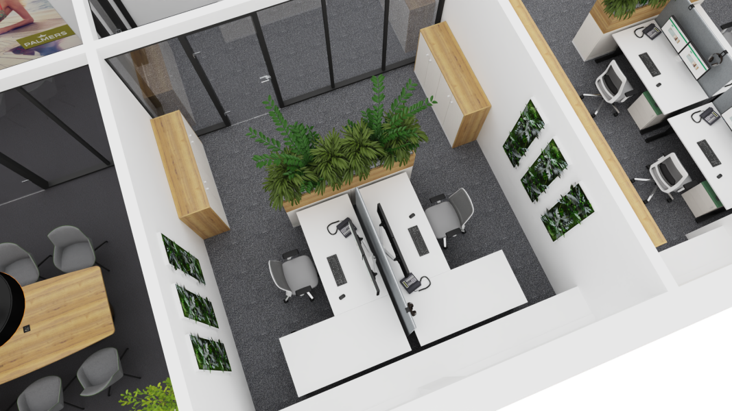 Inwerk Büroplanung - Referenzprojekt Palmers