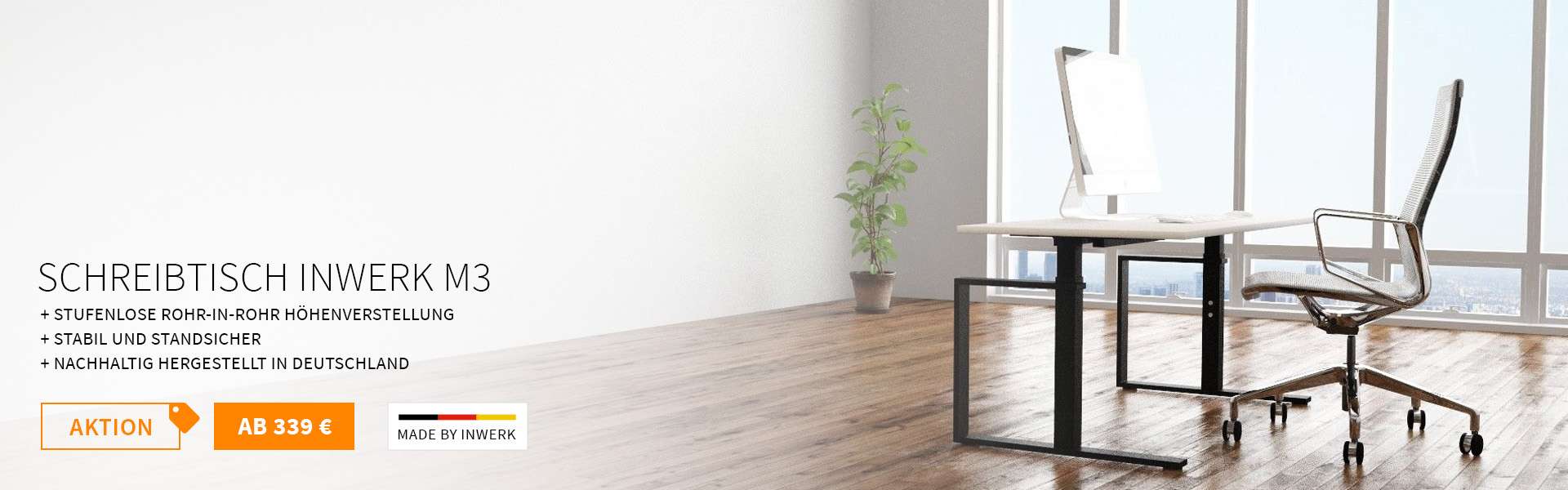 Büro Schreibtische kaufen günstig & lieferbar | Top Qualität | Inwerk ...