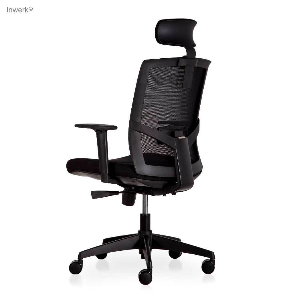 Bürodrehstuhl Inwerk Performo® Chair B schwarz | Designrücken | Inwerk ...