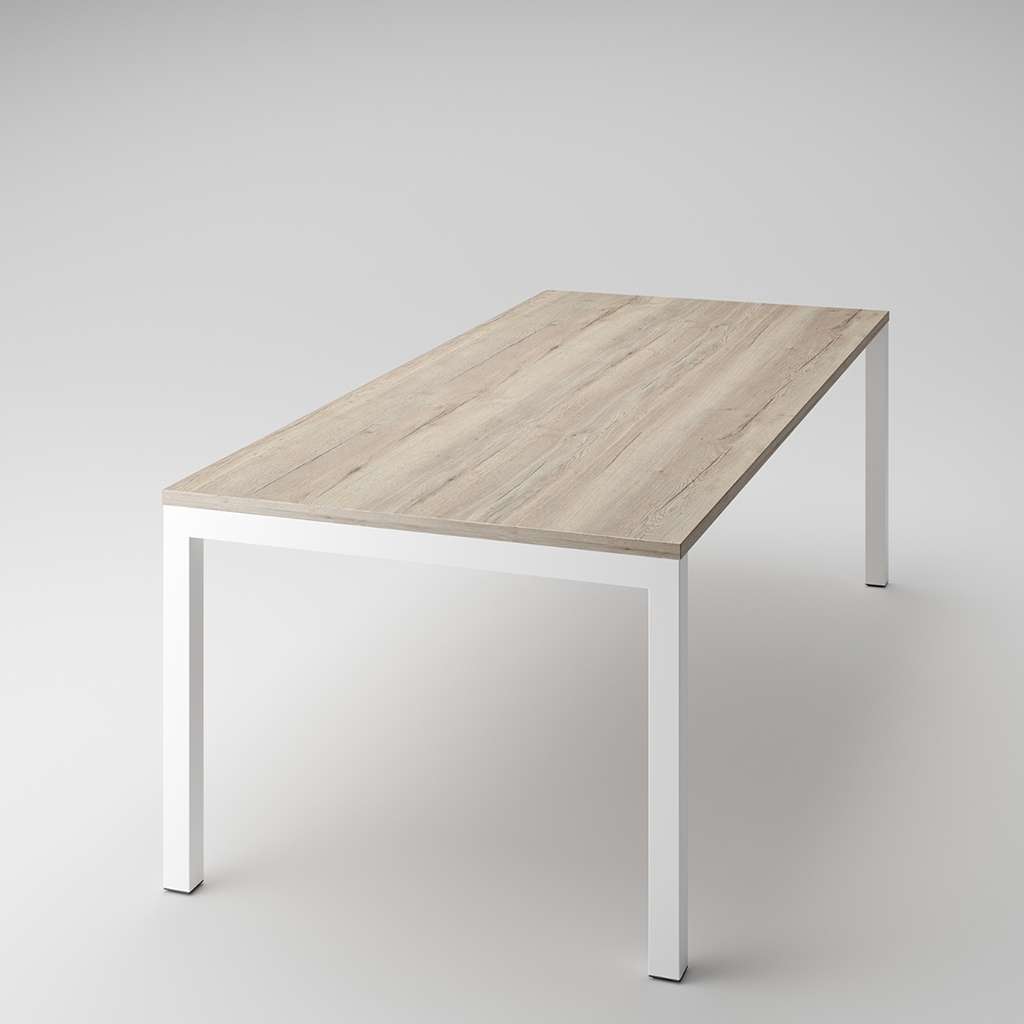 Steh-Sitz-Tisch 4-Fuß Fyra | Inwerk Büromöbel